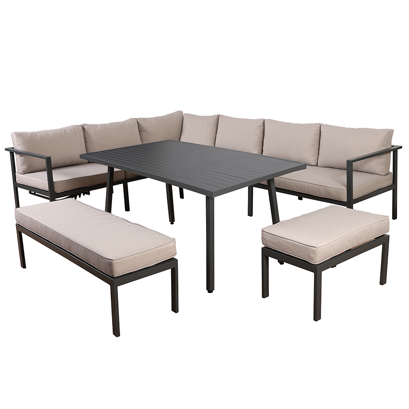 Salon De Jardin Aluminium 8 Places